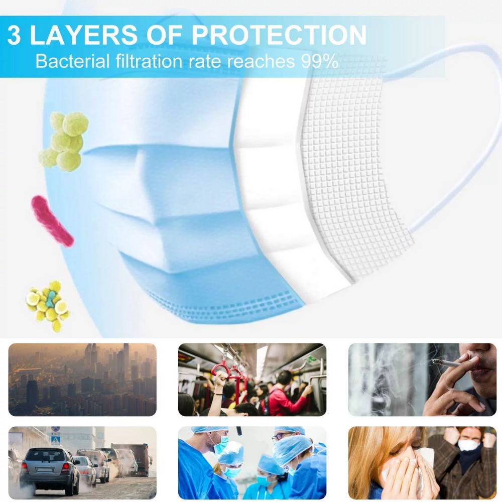 Surgical Face Mask (3 Layers)